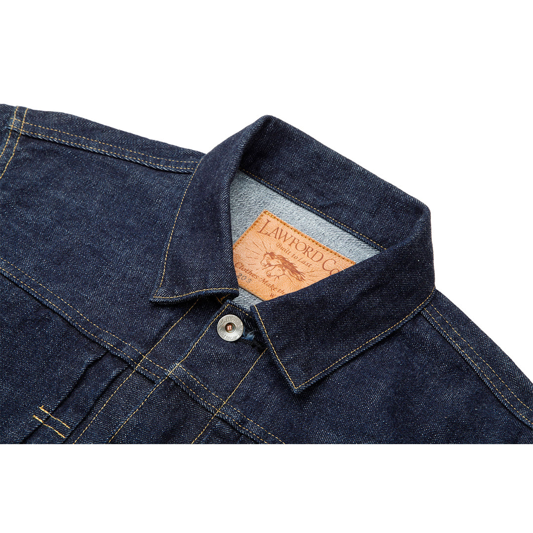 Lot.203 One Pocket Denim Jacket "One Washed" – LAWFORD CLOTHING